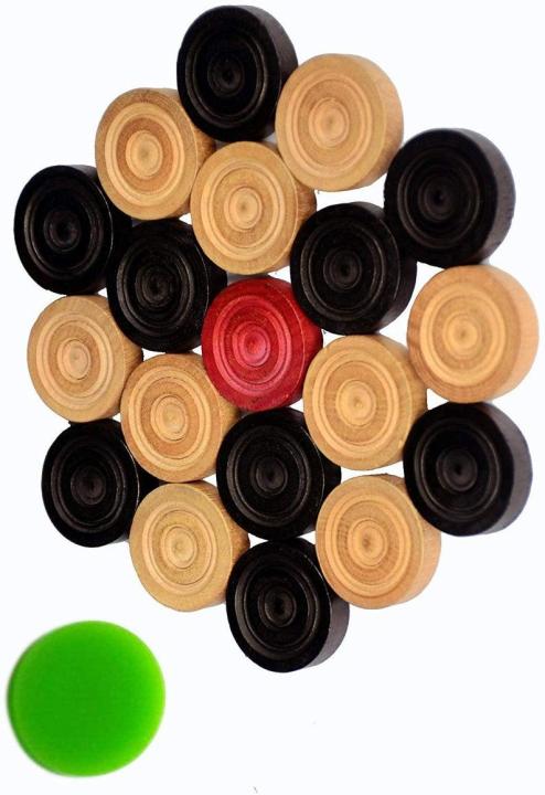 Carrom Coin Set With Premium Quality Carrom Disk | Daraz.lk