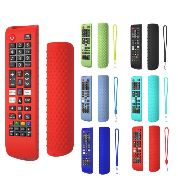 Silicone Remote Protective Cover Compatible with Smart TV Control Case ...