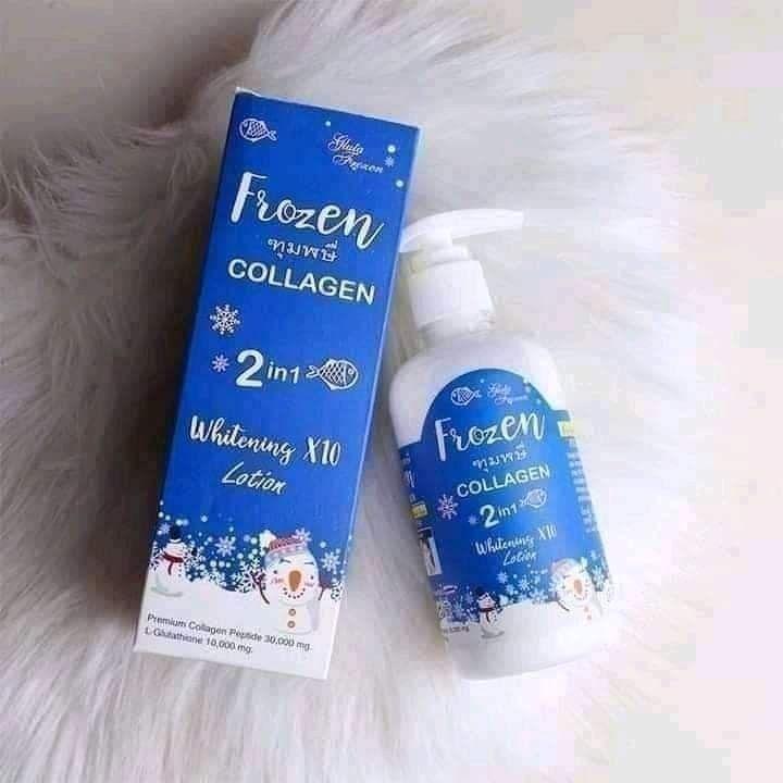 Frozen Collagen 2 in 1 X10 Body Lotion 500 ML Large Pack Made in ...