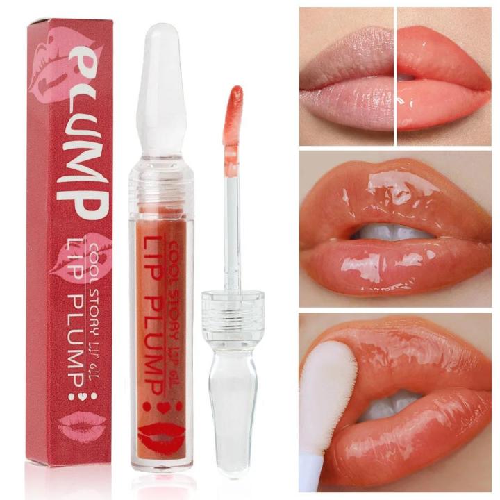 Volumising Lip Essential Oil Increase Lips Elasticity Reduce Fine Lines ...
