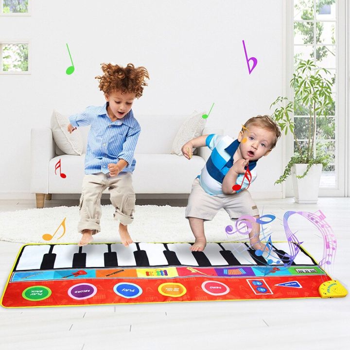 【World Supermarket 2021】Baby Piano Playing Musical Carpet With Animal ...
