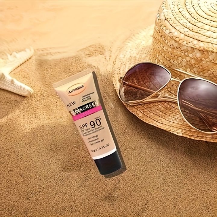 Hydrating Rose Sunscreen & Concealer Combo - 45g, SPF90+ Broad Spectrum ...