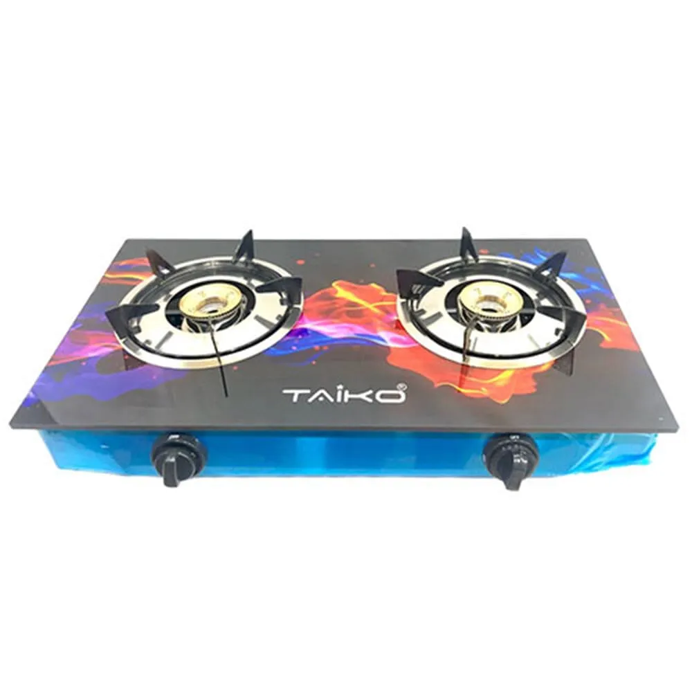 TAIKO Glass Top 2 Burner Gas Cooker | Daraz.lk