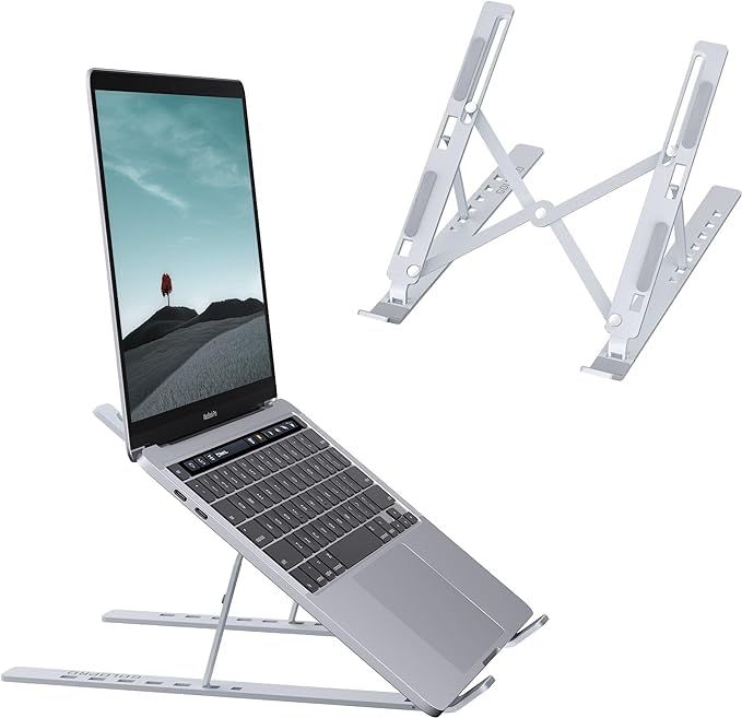 Portable Laptop Stand Ultralight Aluminum Alloy Adjustable Laptop Stand ...