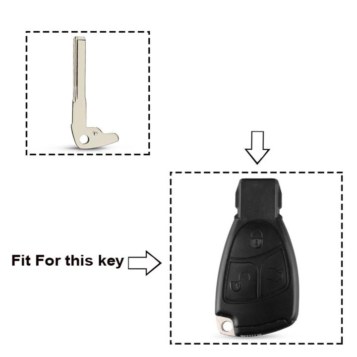 Replacement Smart Key Blank For Mercedes Benz 2008 A E S G CLK SLK ML ...