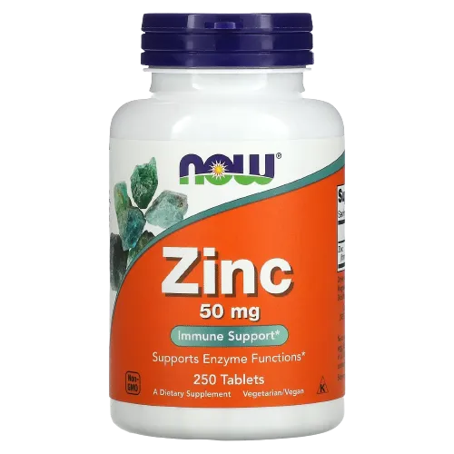 NOW Foods Zinc 50 mg 250 Tablets | Daraz.lk