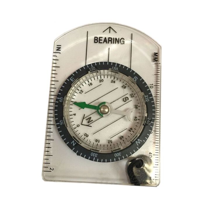 Professional Mini Compass Map Scale Ruler Multifunctional Equipment ...