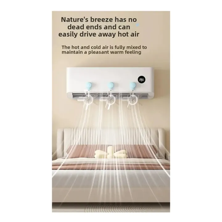 Suction Cup Air Conditioner Exhaust Fan Air Vent Deflector Adjustable ...