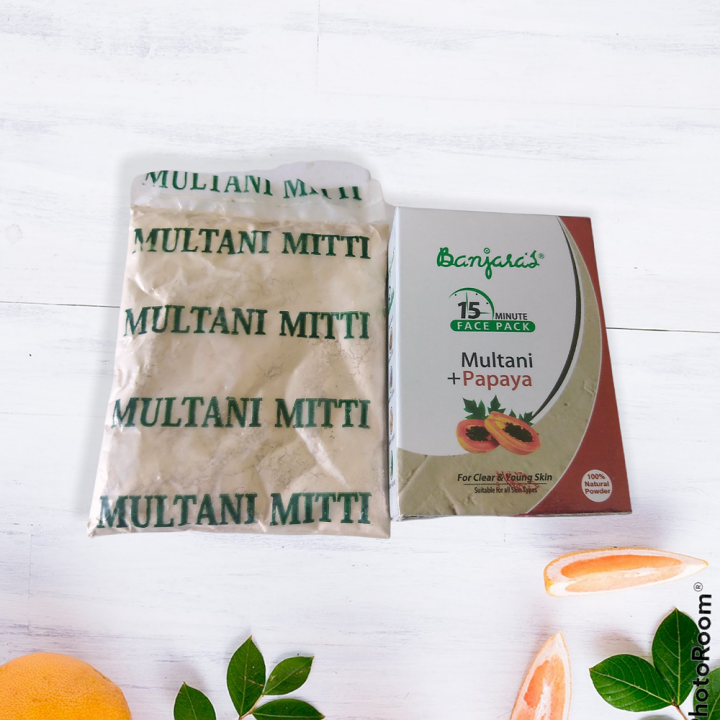 Banjara's 15 Minute Face Pack Powder Mutani Papaya 100g | Daraz.lk