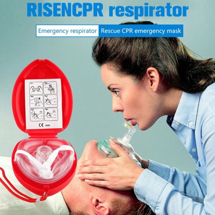 Cpr One Way Valve Reuseable CPR Breathing One-way Valve Tools Breathing ...