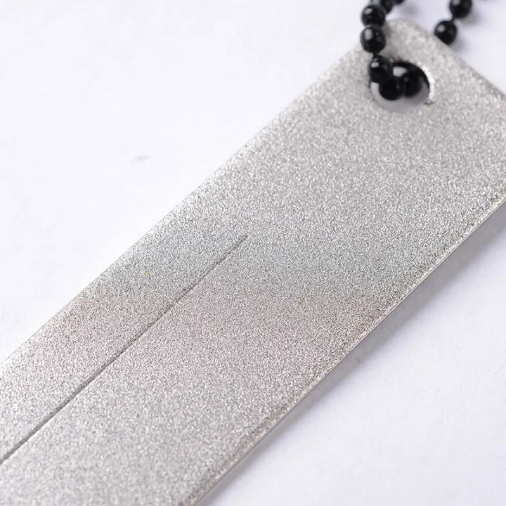 Mini Diamond Sharpener Stone 400 Pendant Multitool Pocket Gear Tool ...