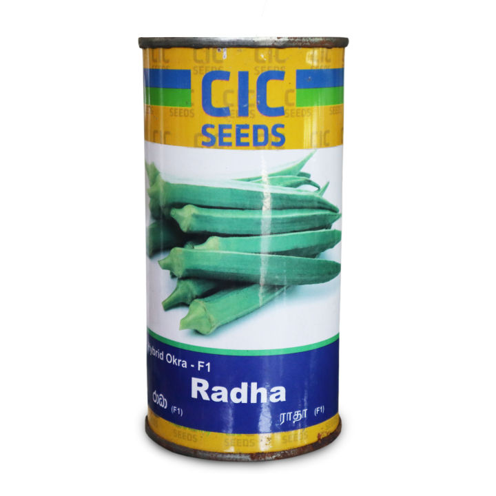 CIC Okra Radha F1 Hybrid Seeds Bandakka 100g | Daraz.lk