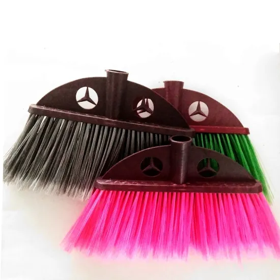 Plastic Broom Without Stick 04 Layer Good Quality Multicolor-01 pcs ...