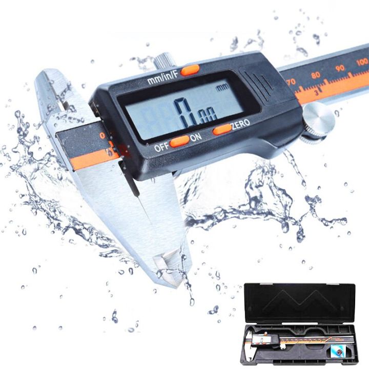 Caliper Electronic Vernier Metal Digital Calipers Sliding Gauge ...
