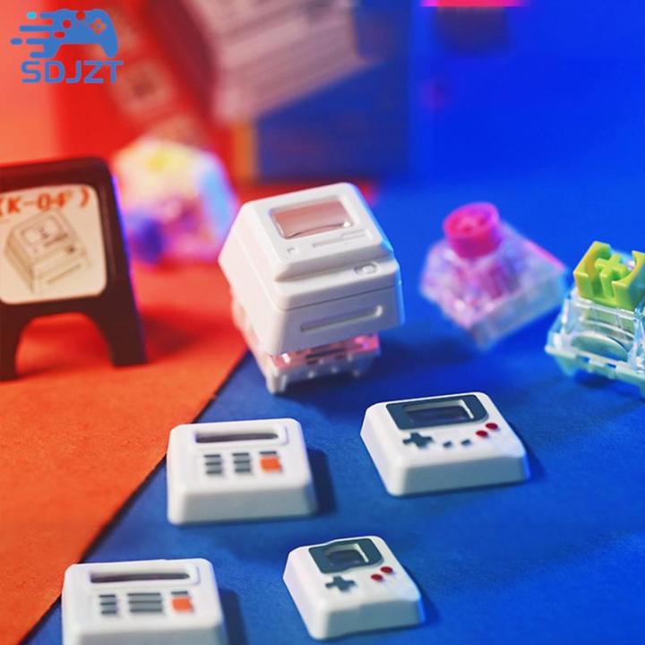 K-04 Mac Fc Classic Retro Game Keycaps Keyboard For Mechanical Cute Key ...