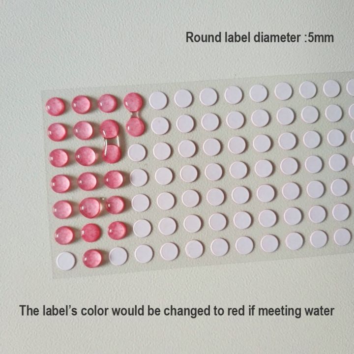 Water Damaged Seal Meet Color Water Repair Sensitive 5Mm Diameter ...