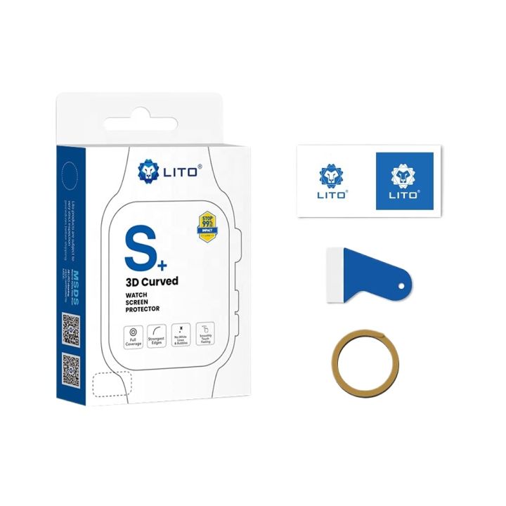 High Quality LITO S+ 3D Curved Edge To Edge Protection Screen Protector ...