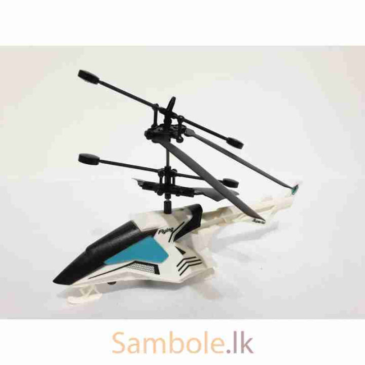 Induction Type Sky Falcon Flying Indoor Helicopter with Remote for Kids ...