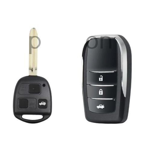 Modified Flip 3 Button Key For Prado Land Cruiser 2010 to 2015 | Daraz.lk