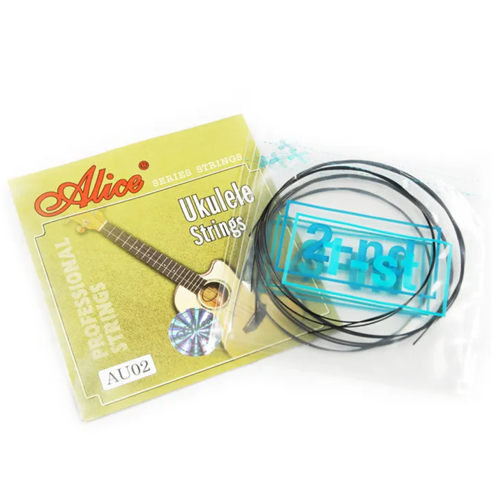 Ukulele Strings Black Nylon Or Clear Nylon Professional Uku 4 Strings ...