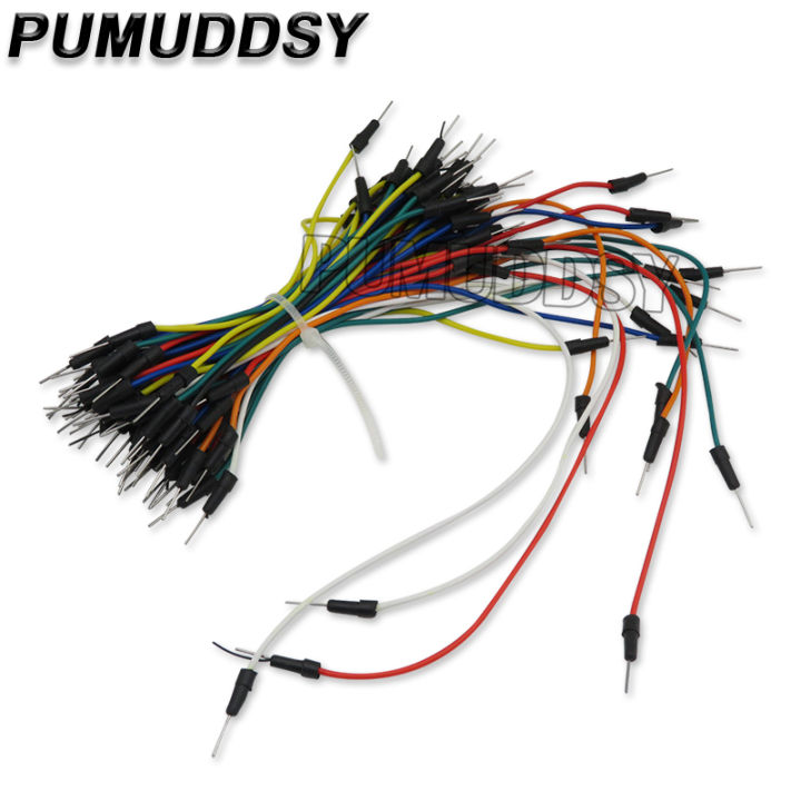 65pcs=1set Jump Wire Cable Male To Male Wire For Breadboard 65 Jump ...