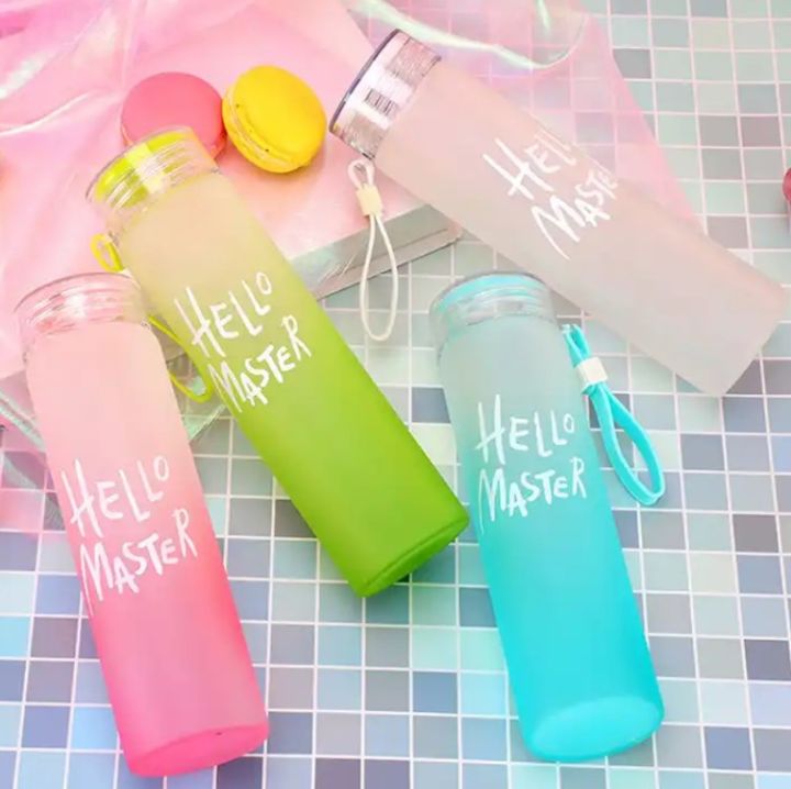 Hello Master Glass Water Bottle/Hot and Cold Water Bottel (Random ...