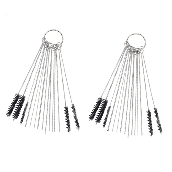 Carburetor Carbon Dirt Jet Cleaner Tool Kit 20X Cleaning Needles with ...
