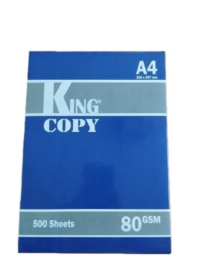 King Copy Photocopy Paper 80GSM A4 500 Sheets Pack | Daraz.lk