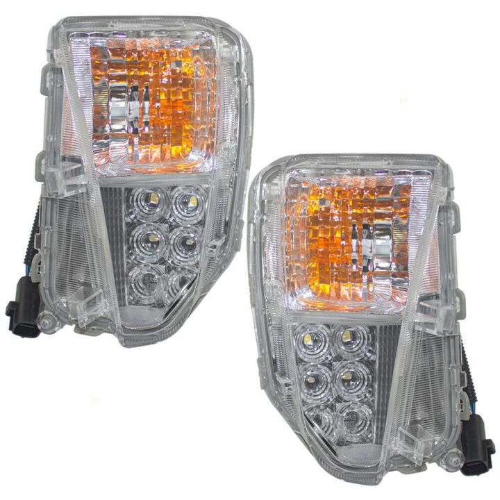 LED Front Turn Signal Lamp DRL for 2012-2015 Prius Facelift | Daraz.lk