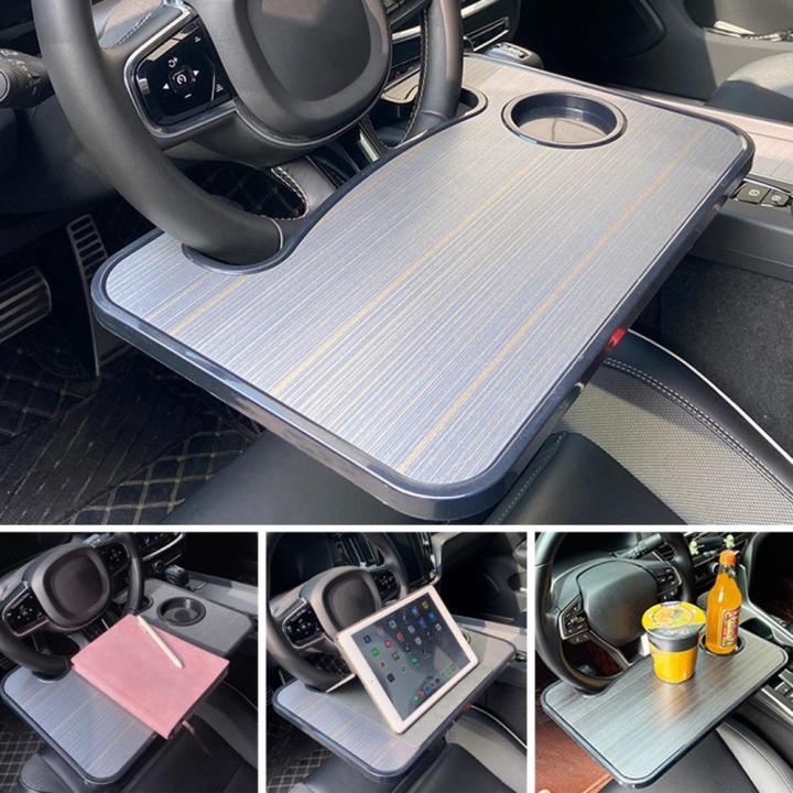 Car Steering Wheel Dining Table Car Multifunctional Dinner Plate ...