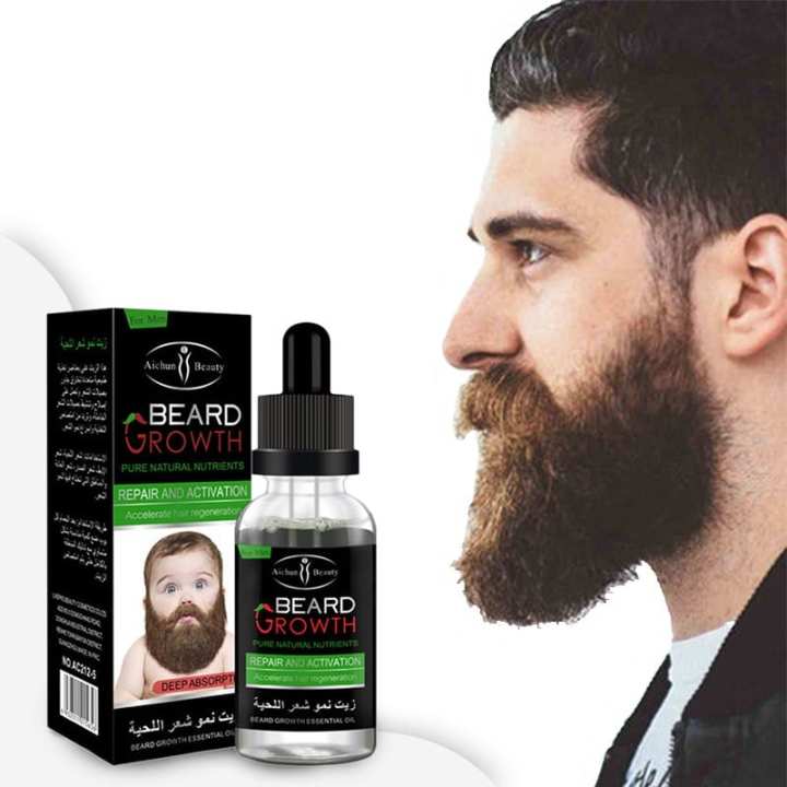 Beard Oil for Beard Hair Growth Natural & Organic | Daraz.lk