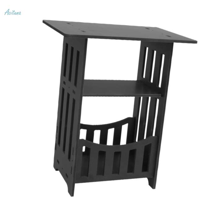Side Table Desk Minimalist Home Decoration Versatile NightStand Storage ...