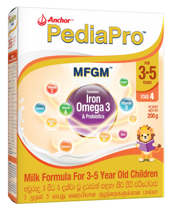 Anchor Pediapro 3 to 5 Years Baby Milk Formula 200G | Daraz.lk