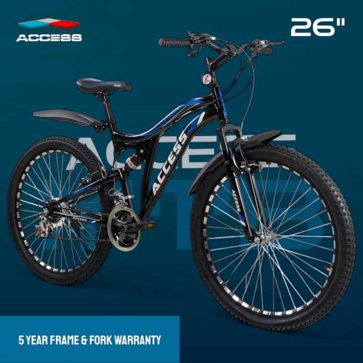MTB Bicycle ACCESS 24' and 26" Size New Design Hydraulic Dual Shocks 21 ...