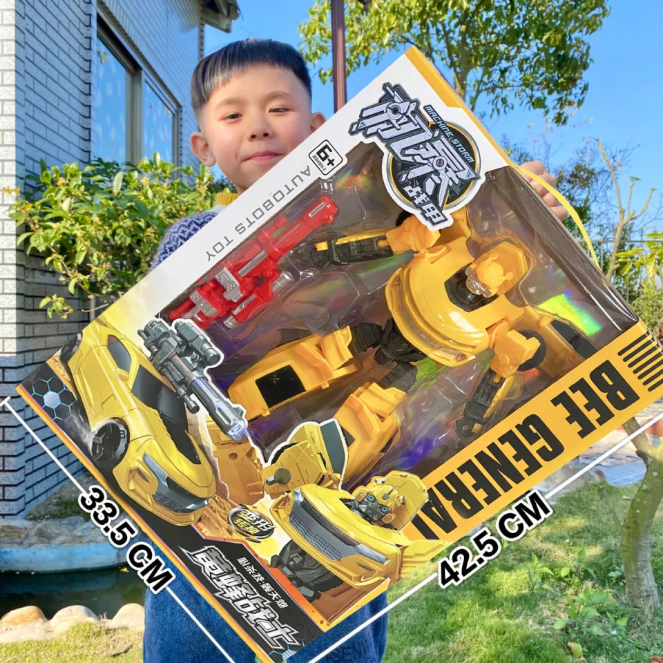 Yellow dinosaur transformer store