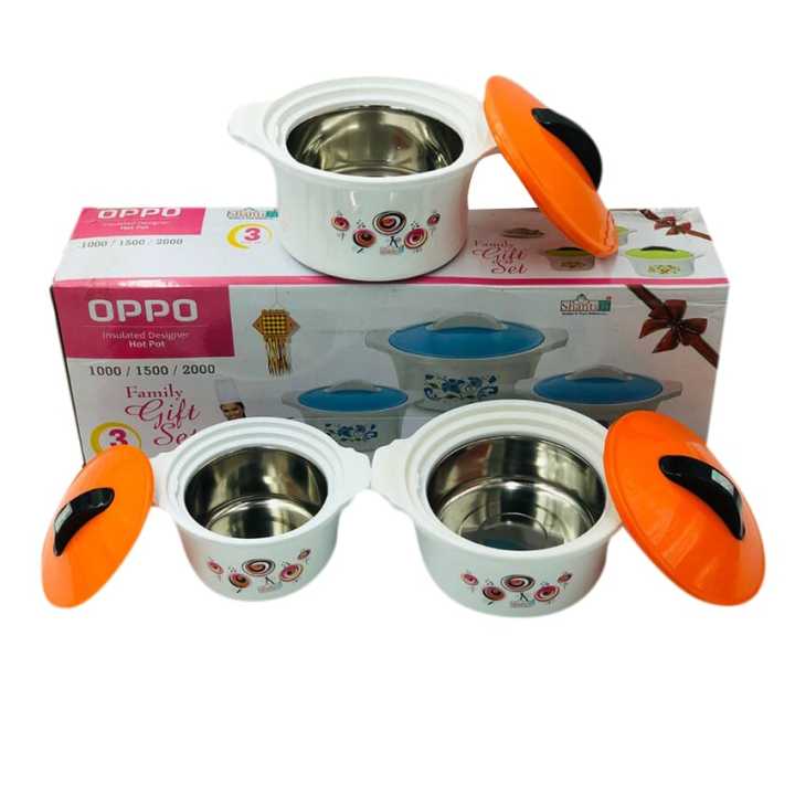 Oppo Hot Box 3 Pcs Set (1000,1500,2000) | Daraz.lk