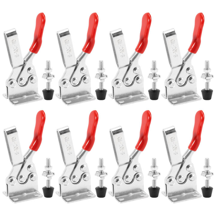 8 Pack 201B Toggle Clamp, Heavy Quick-Release Clamp for Jointer Jig ...