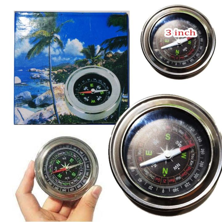 Magnetic Compass for Tracking And Find the Direction Compass ,මාලිමාව ...
