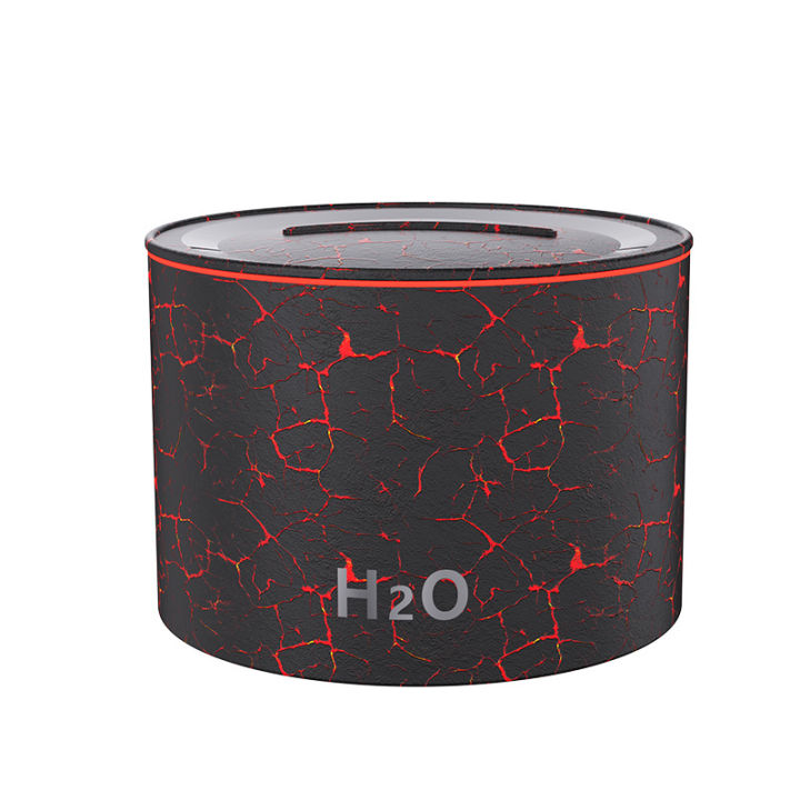 New Cross-Border Humidifier Colorful Realistic Flame Aroma Diffuser for ...