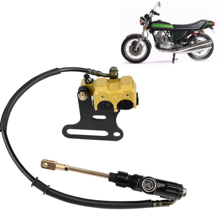 Universal Motorcycle ATV Hydraulic Rear Brake Caliper Assembly 120cc ...