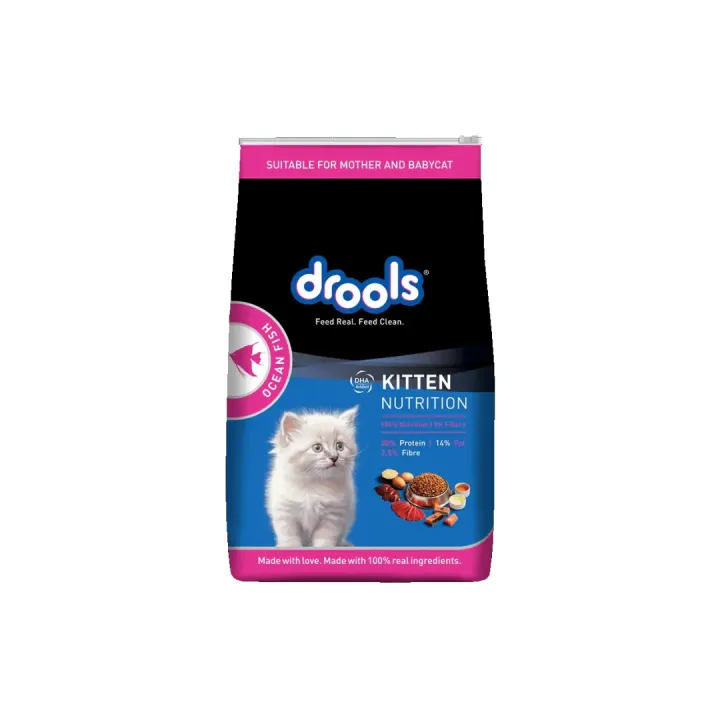 Drools Dry Food for Kitten – Ocean Fish (400g) | Daraz.lk