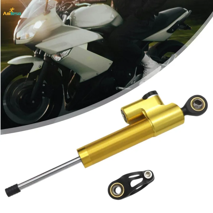 Motorcycle Steering Damper Stabilizer Metal for Motorbike Road Bike ...