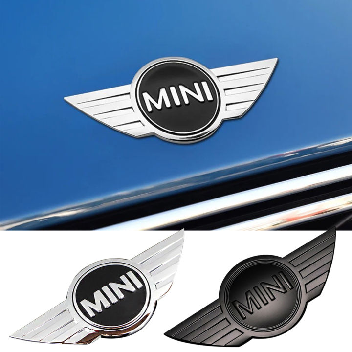 Metal Car Body Sticker Logo Rear Emblem Decal Accessories For Mini ...
