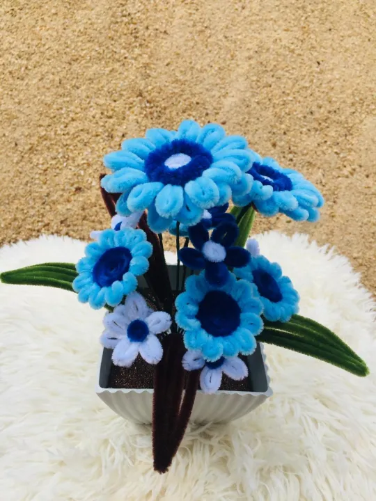 Pipe Cleaner flower vase | Daraz.lk