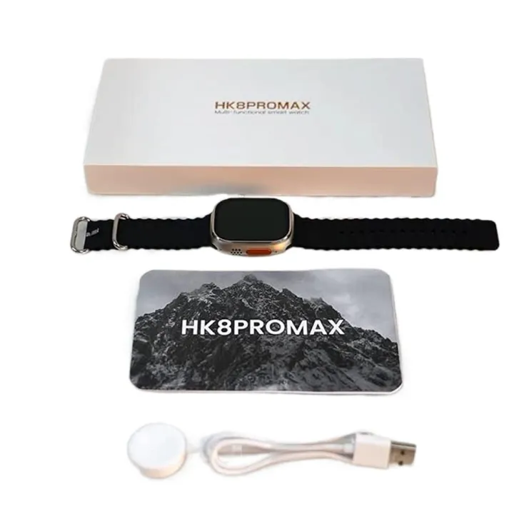 HK8 Promax smart watch AMOLED display ultra series 2023 latest model ...