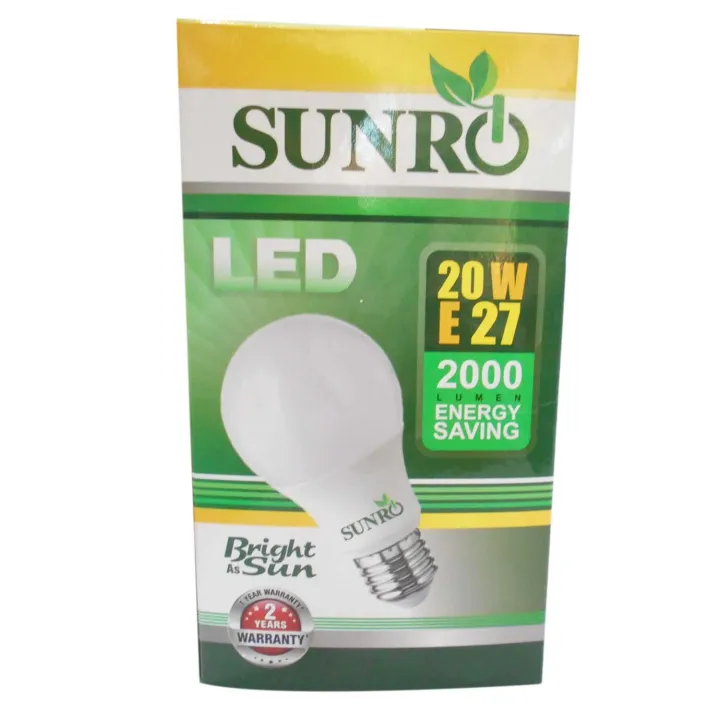 Sunro LED Bulb - Warm White | Daraz.lk