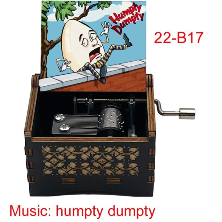 Kids present hand Humpty Dumpty music musical box Parent-Child Family ...