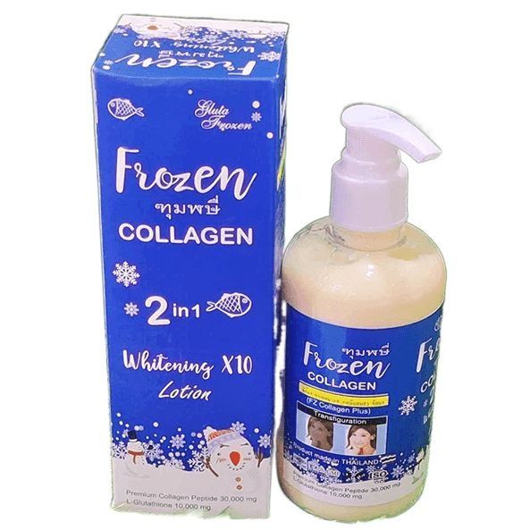 Original Frozen Collagen 2 in 1 Body Lotion 500 ML Large Pack Made in ...