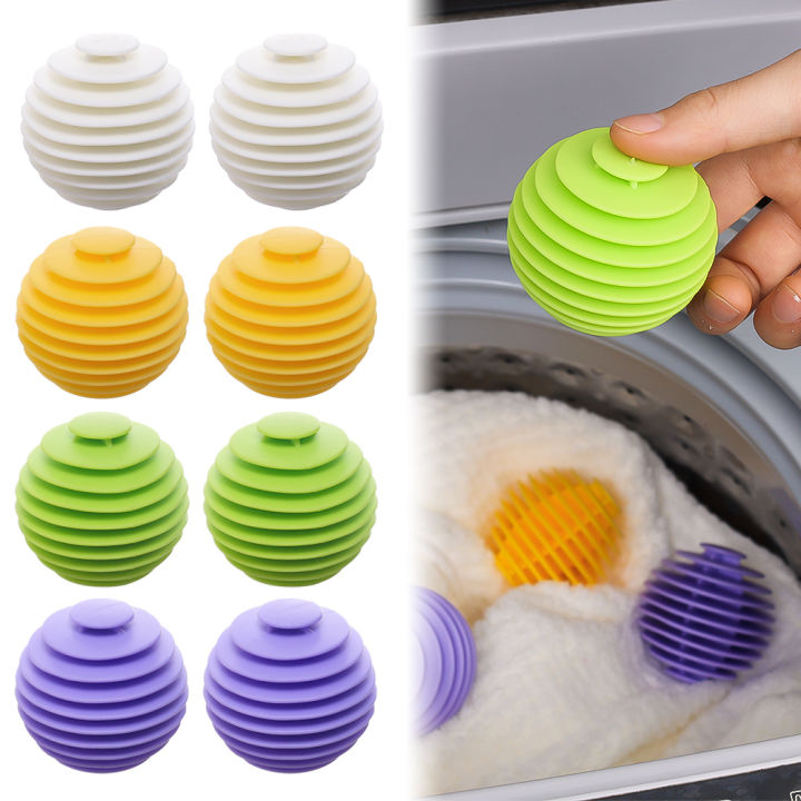 Laundry Balls Anti-Winding Reusable Drying Ball Pet Hair Remover for ...