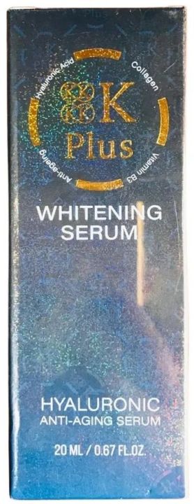 4K Plus (kpaa) Whitening Serum Hyaluronic Anti-Aging Serum 20ml | Daraz.lk